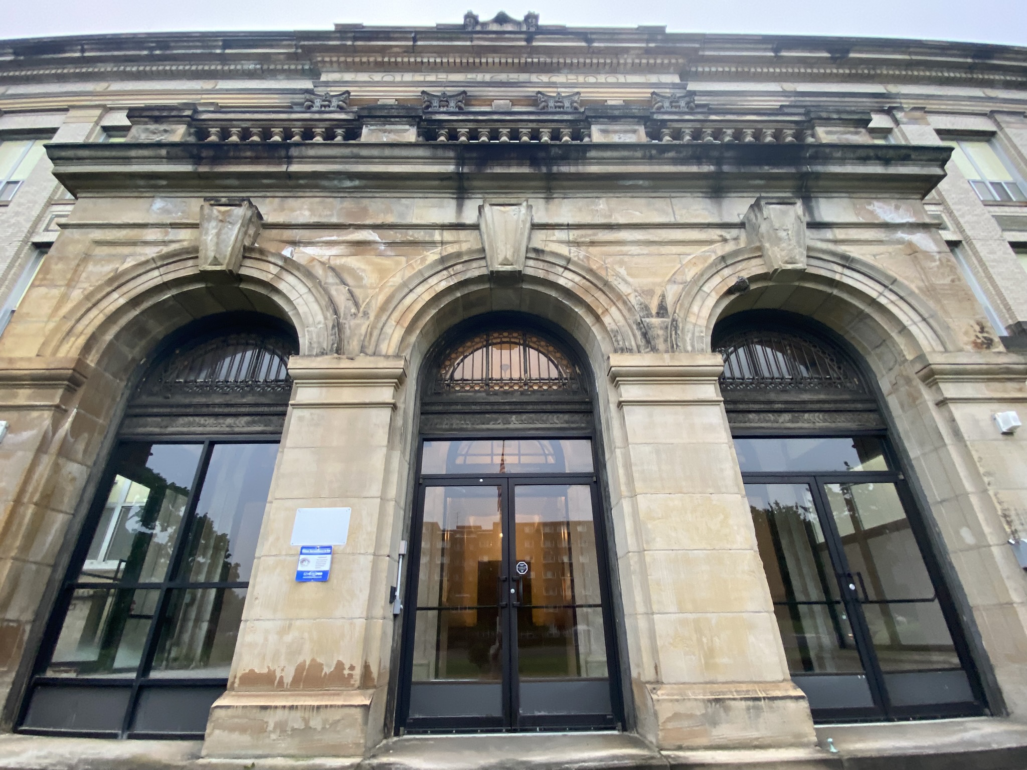 South High Lobby and Auditorium - Youngstown Jubilee Urban Development